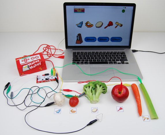Create your own MIDI musical instrument with Scratch and the Makey Makey